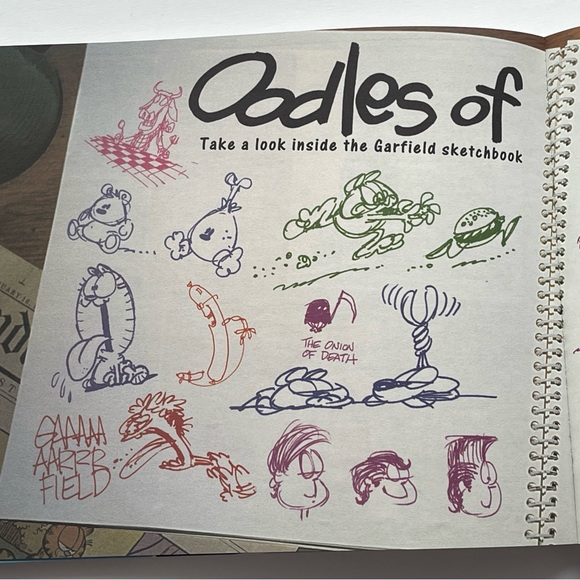 Other | Garfield 2 Years And Still Kicking By Jim Davis 20th ...